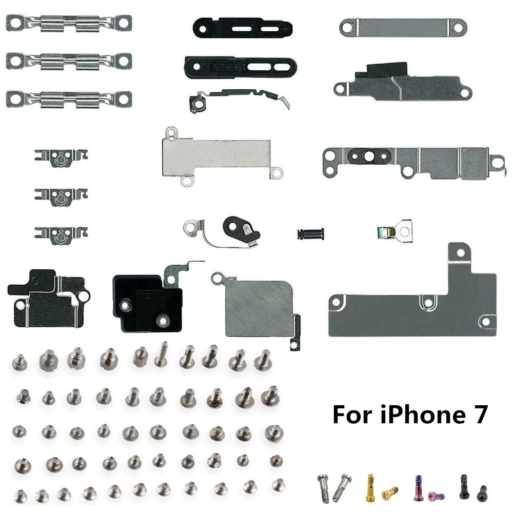 Full Set Small Metal Internal Bracket parts + full screws for iPhone 11 ...