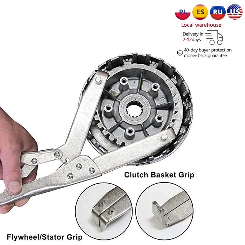 Outils universels de moto, outil de maintien d'embrayage moto, panier de moyeu d'embrayage ...