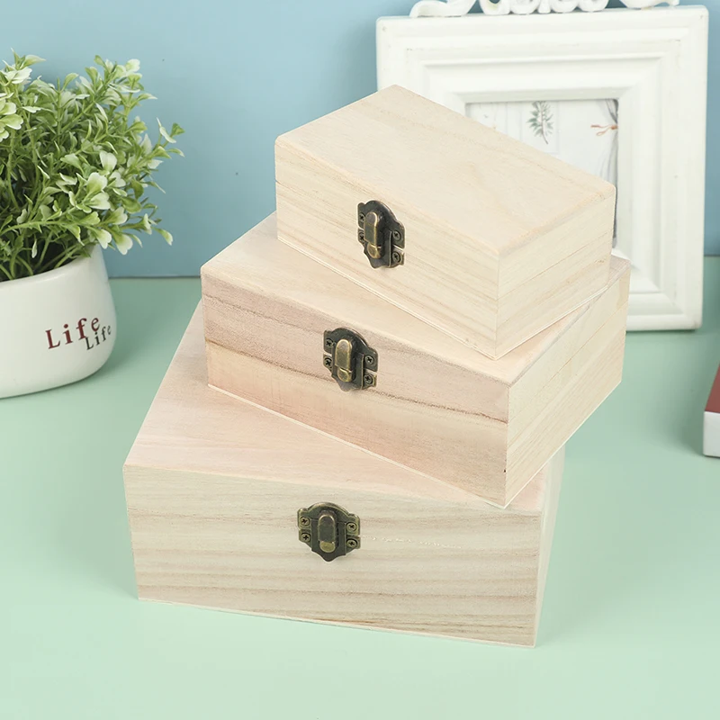 1-Pc-Retro-Wooden-Storage-Box-With-Lid-Multifunction-Hinged-Boxes-Gift ...