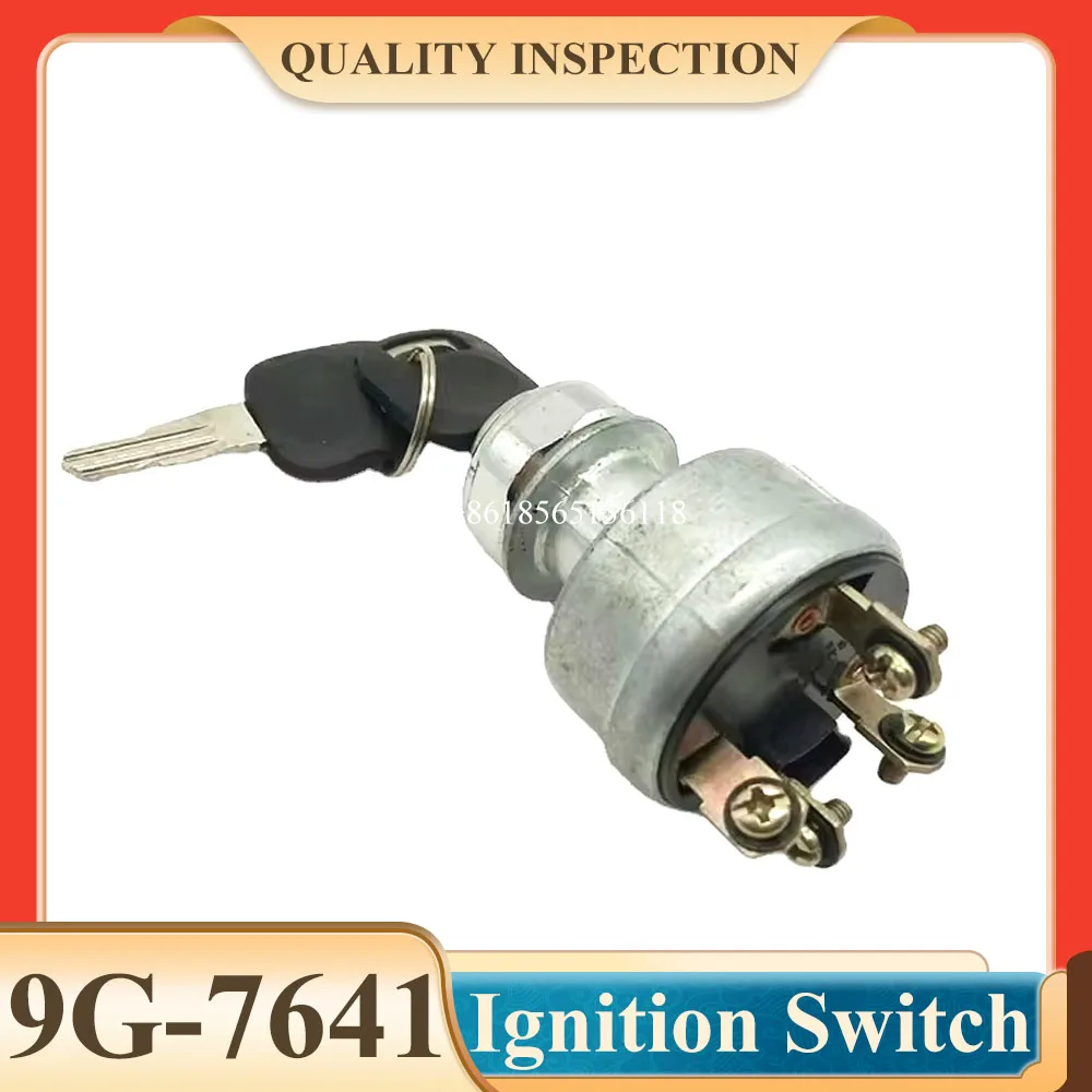 4-Lines-Ignition-Switch-9G-7641-for-E320D-E320C-E320D-E325D-E330B-C-D ...