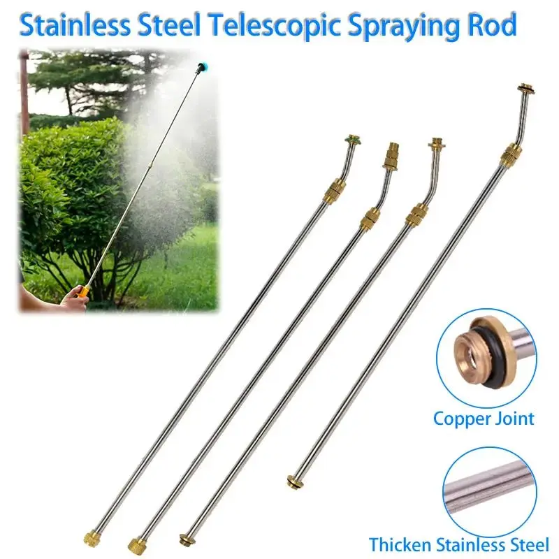 Stainless Steel Telescopic Spraying Rod 0.5-1m Copper Joint For ...