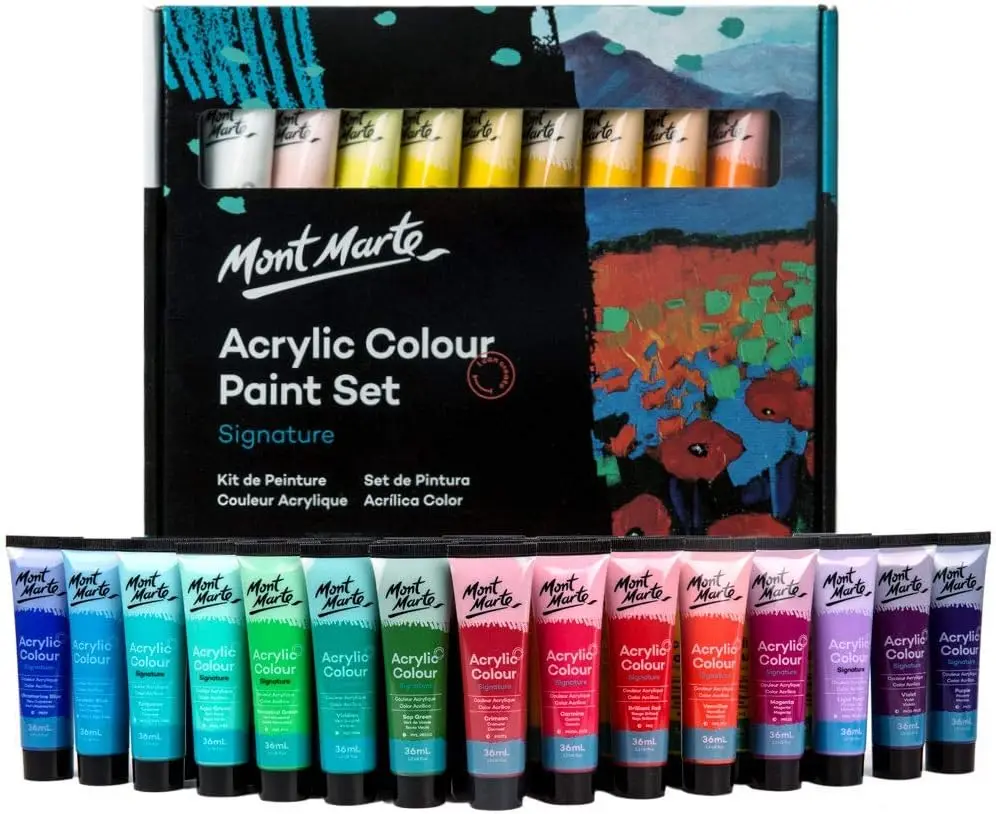 Montmartre-Acrylic-Paints-For-Art-Creation-36ml48-Colours-Single ...