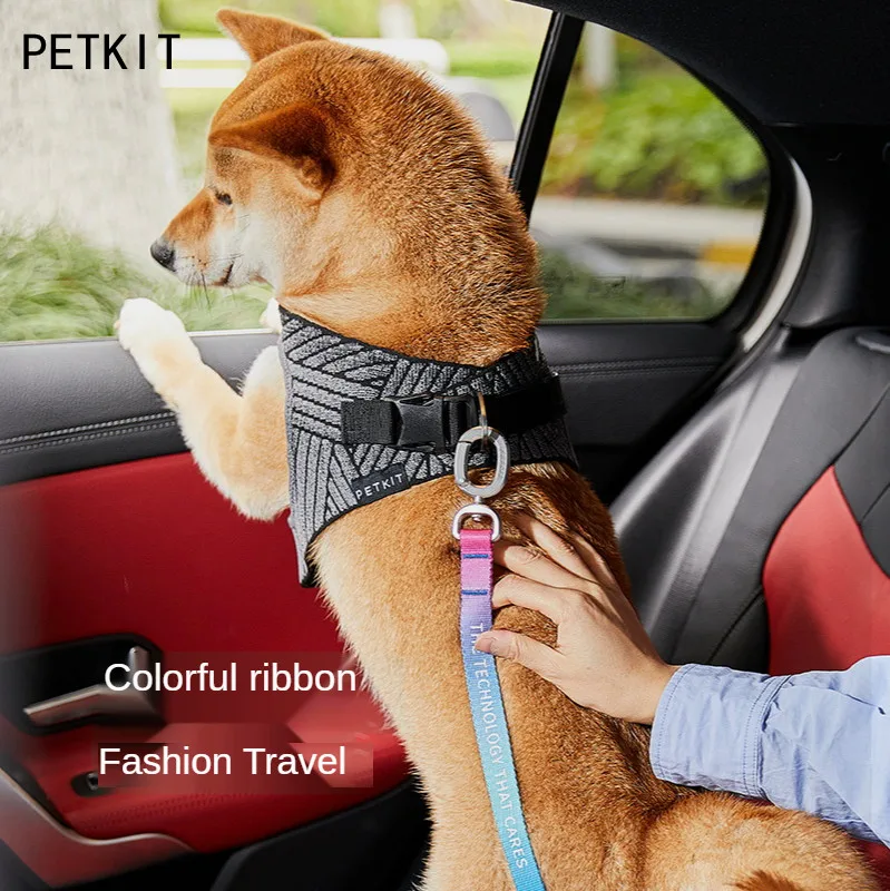 PETKIT-Colorful-Pet-Car-Seat-Belt-Small-large-Dog-Car-Safety-Harness ...