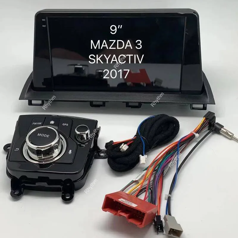 Car Fascia Trim Kit with Handle For MAZDA 3 2014-2018 Installation ...