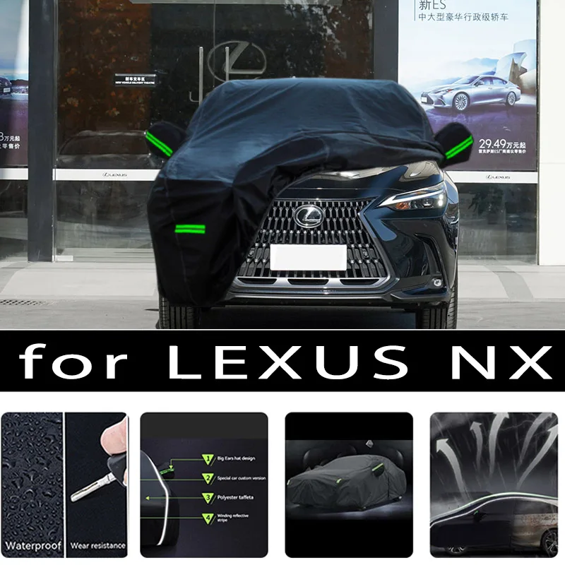 For-LEXUS-NX-Outdoor-Protection-Full-Car-Covers-Snow-Cover-Sunshade ...
