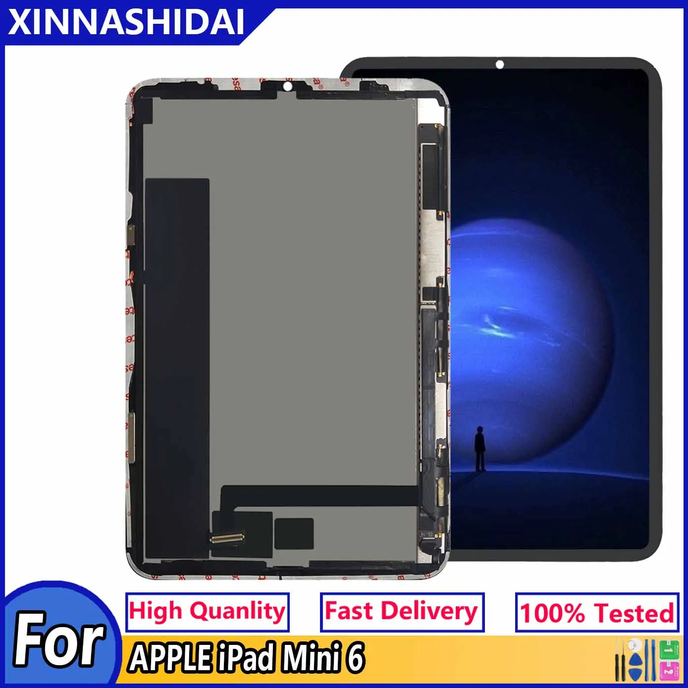 8.3 "Original LCD For iPad Mini 6 Mini6 A2569 LCD Display Touch Screen Digitizer Assembly ...