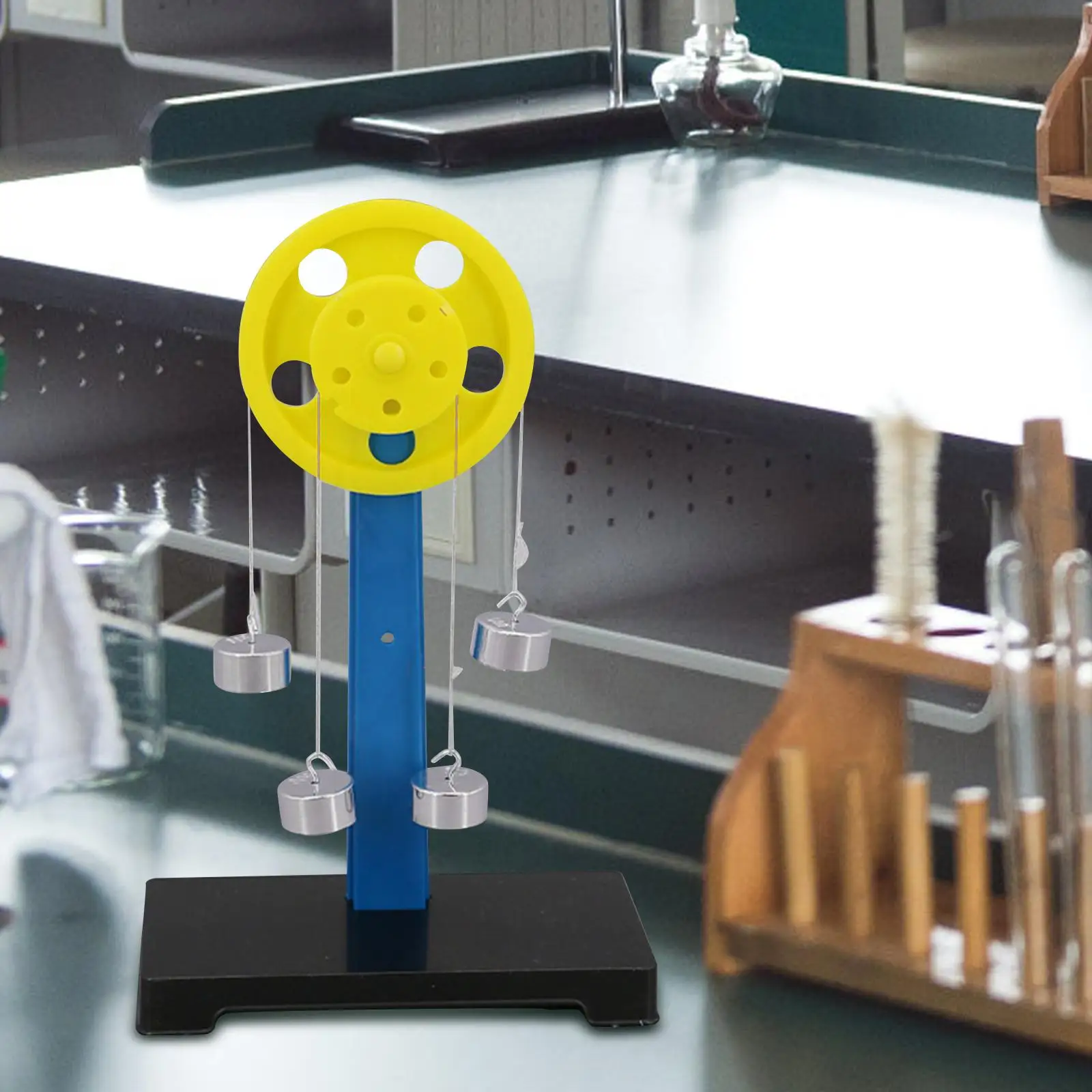 Physics-Experiment-Wheel-and-Axle-Model-Creative-Labs-Simple-Machines ...