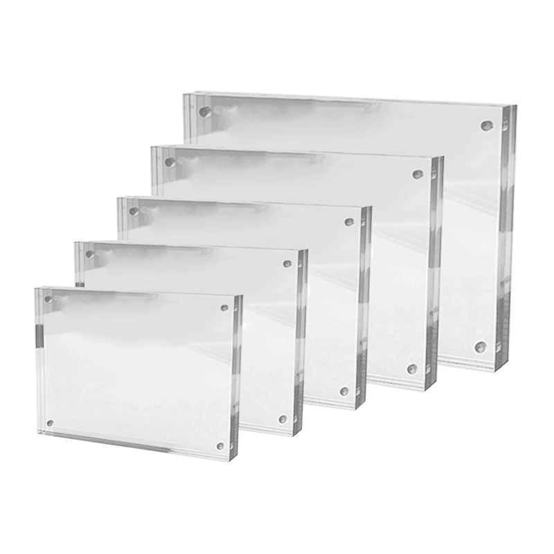 Frameless Clear Acrylic Poster Frames
