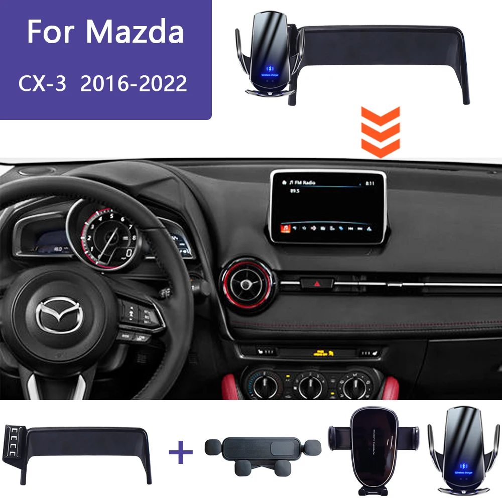 For-Mazda-CX-3-CX3-Sport-DK-2016-2017-2018-2021-2022-Car-Phone-Holder ...
