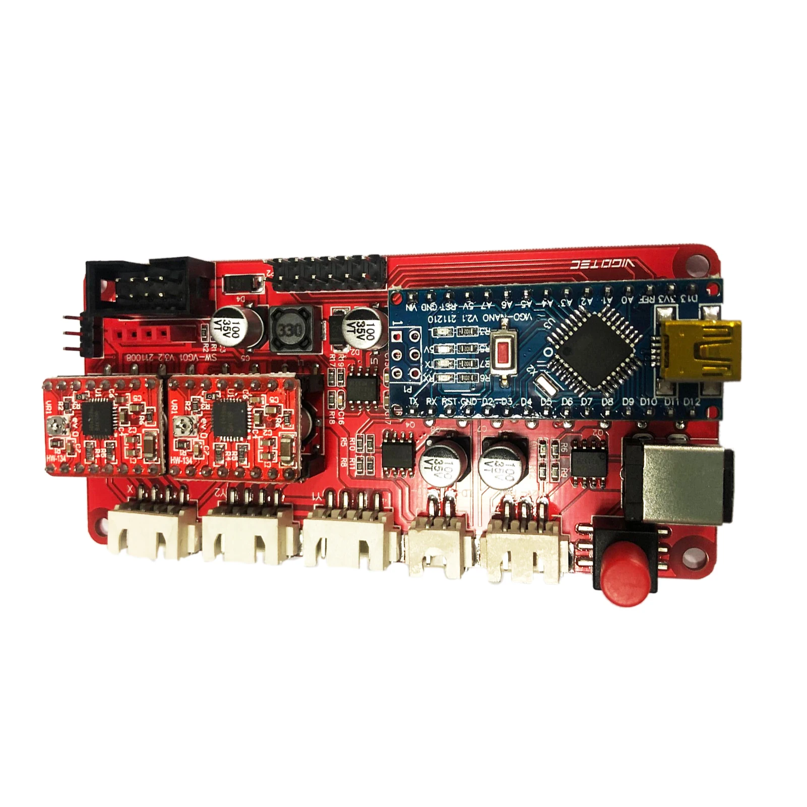 High-Quality-12V-DIY-Woodworking-Laser-Engraver-Control-Board-Driver ...