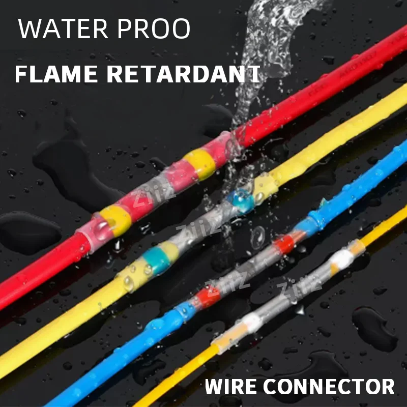 1-10-30PCS-Waterproof-heat-shrinkable-welding-wire-connector-soldering ...