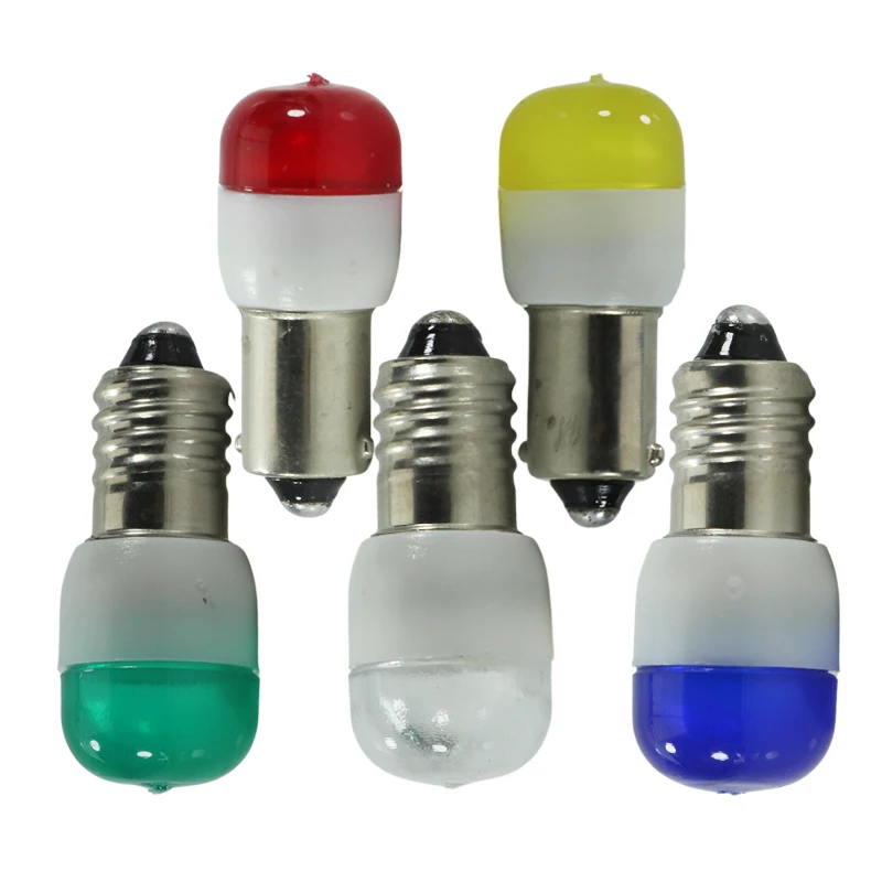 4pcs Ampoules Led Light T4W BA9S E10 3V 6V 12V 24v 110V 220V Auto ...