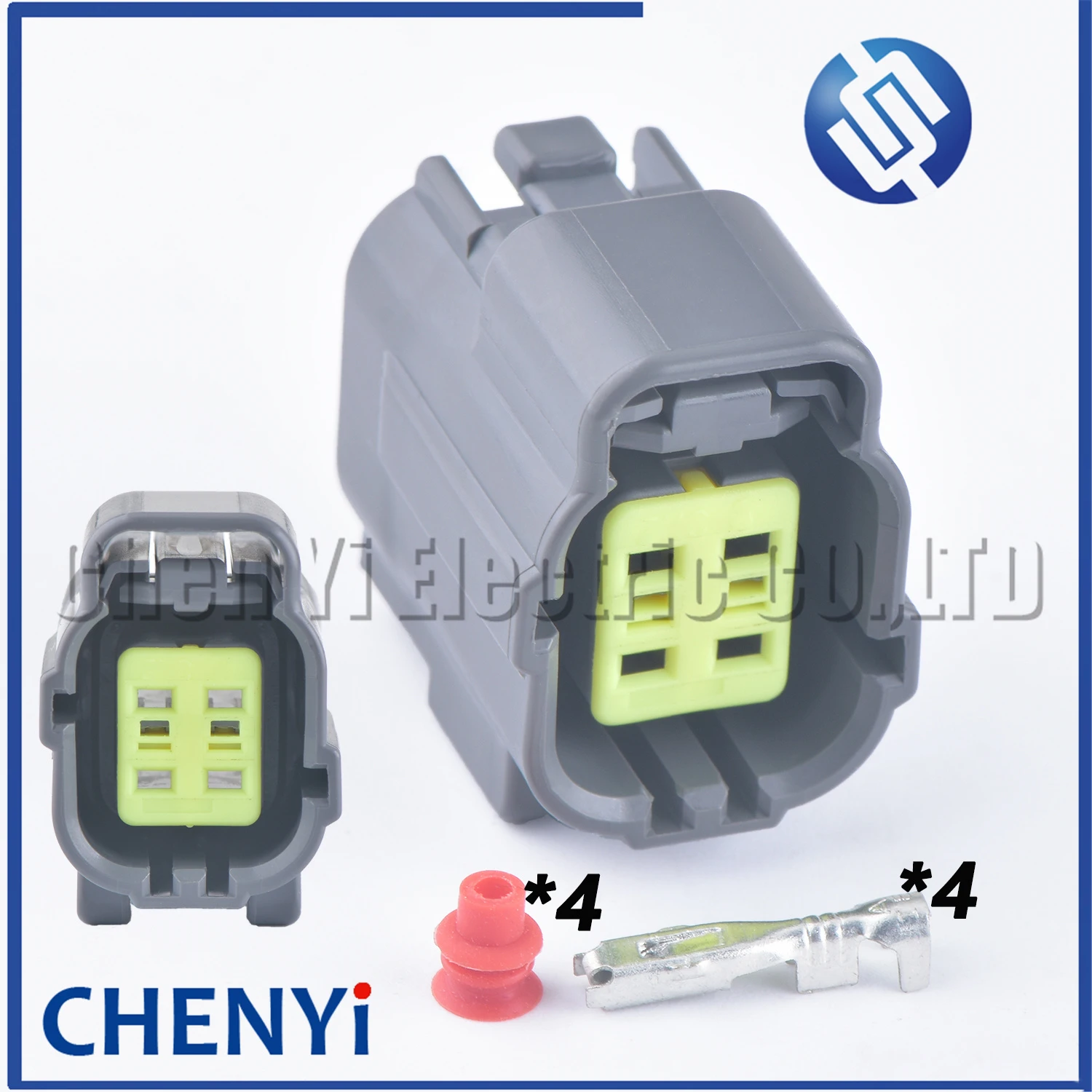 1 set 4 Pin female Automotive waterproof connector O2 Oxygen sensor ...