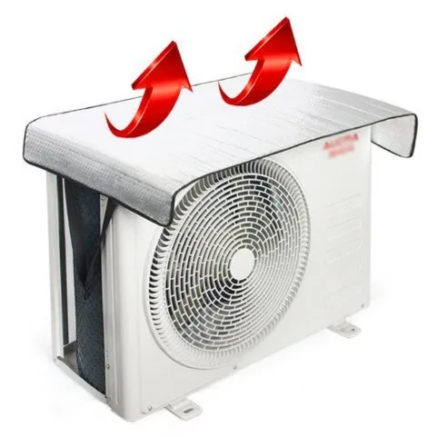 46x95CM-Air-Conditioning-Cover-Outdoor-Sun-Rainproof-Anti-Dust-Anti ...