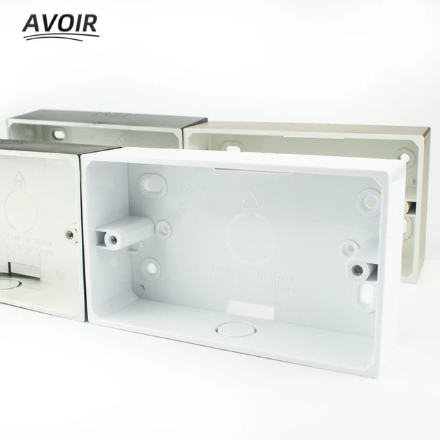 Surface Mounted Socket Outlet External Wall Switch Box, 56% OFF