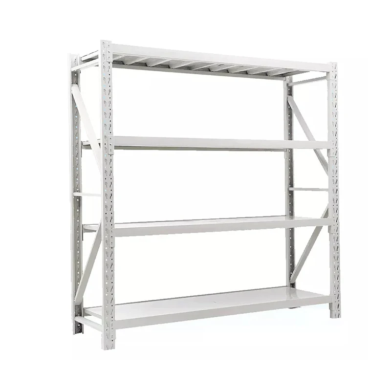 Adjustable-Steel-Shelving-Rack-Industrial-Shelving-Light-Middle-Duty ...