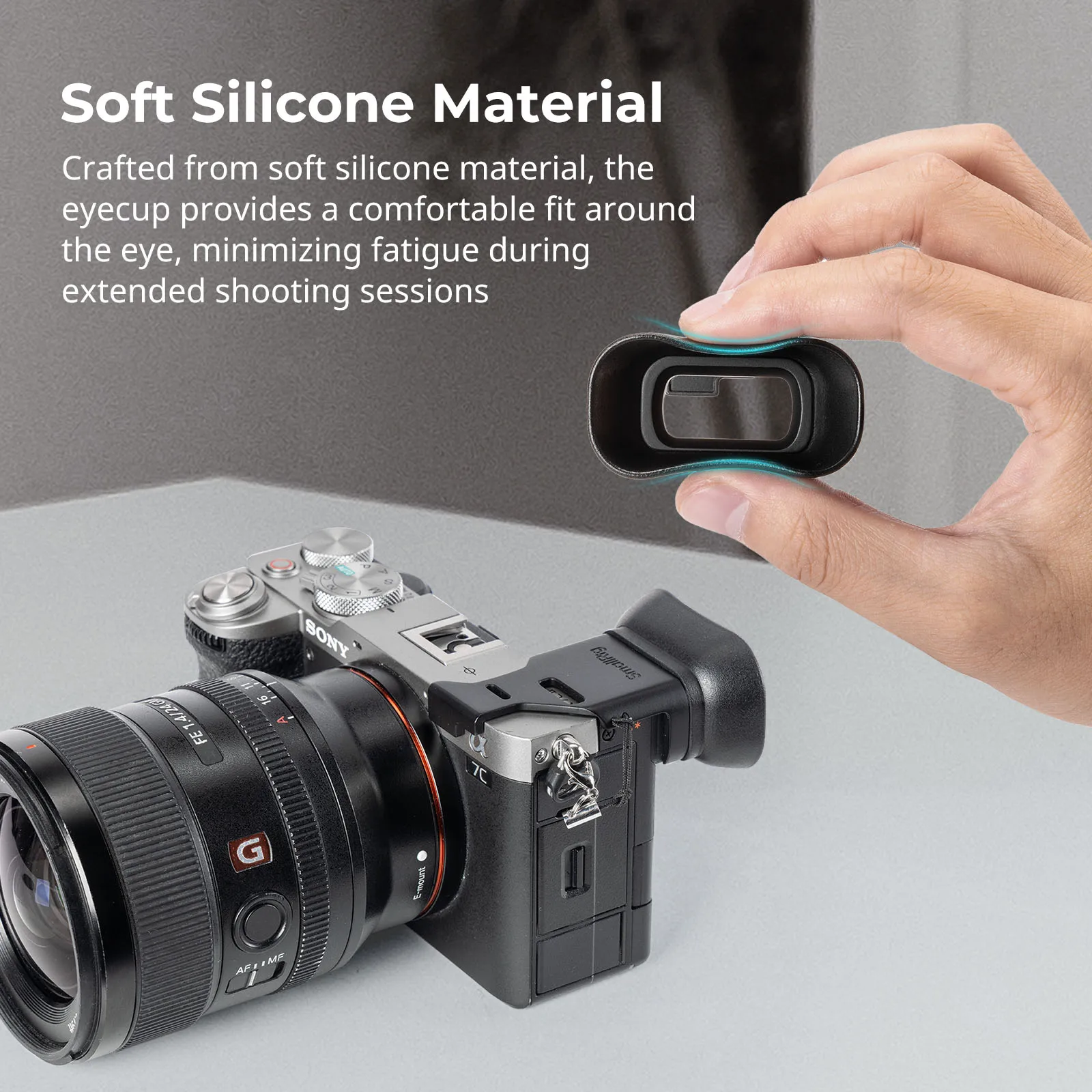 SmallRig Camera Viewfinder Eyecup for Sony Alpha 7C II / Alpha 7CR ...
