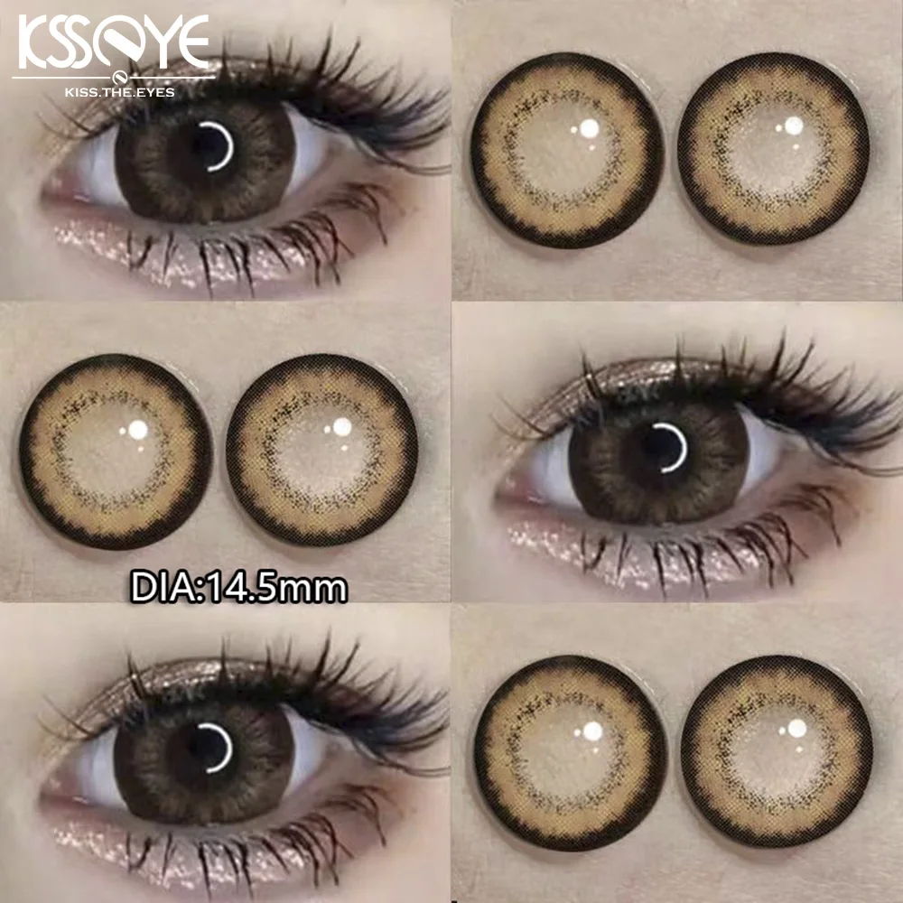 KSSEYE 1 Pair(2pcs) Eyes Contacts Lenses High Quality Fashion Color ...