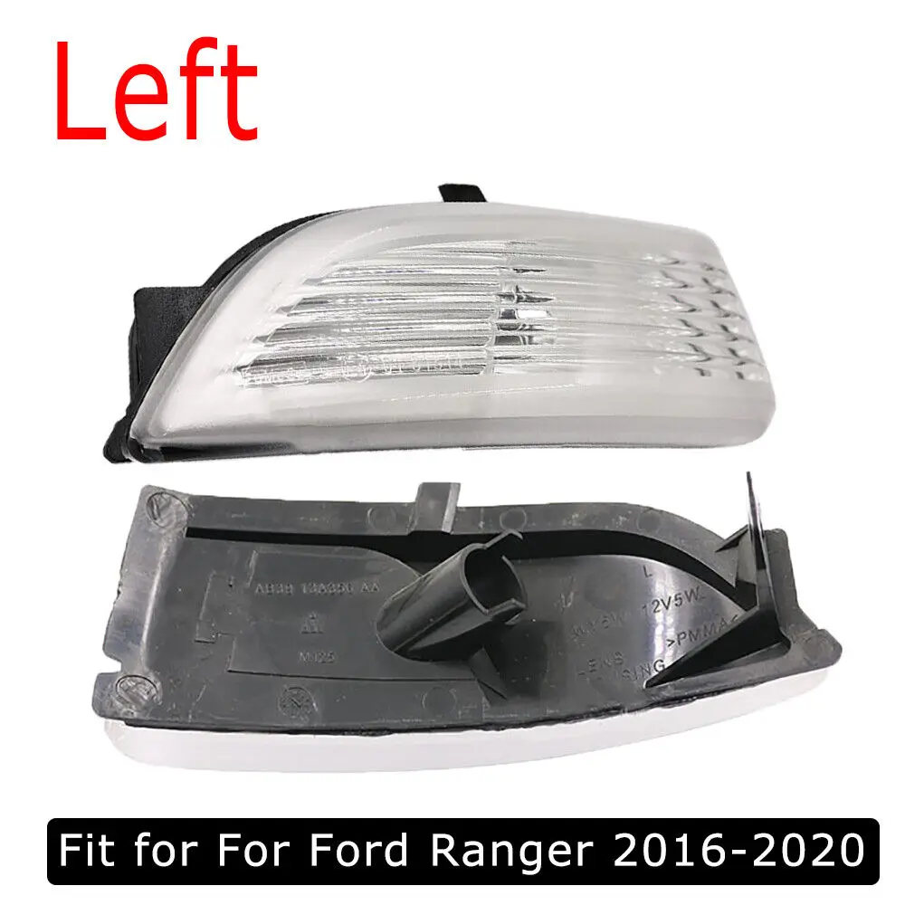 For-Ford-Ranger-2016-20-Left-Side-Wing-Mirror-Mirror-Turn-Signal ...