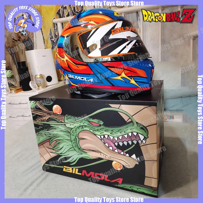 Original Dragon Ball Motorcycle Helmet Full Face Racing Helmets Offroad ...