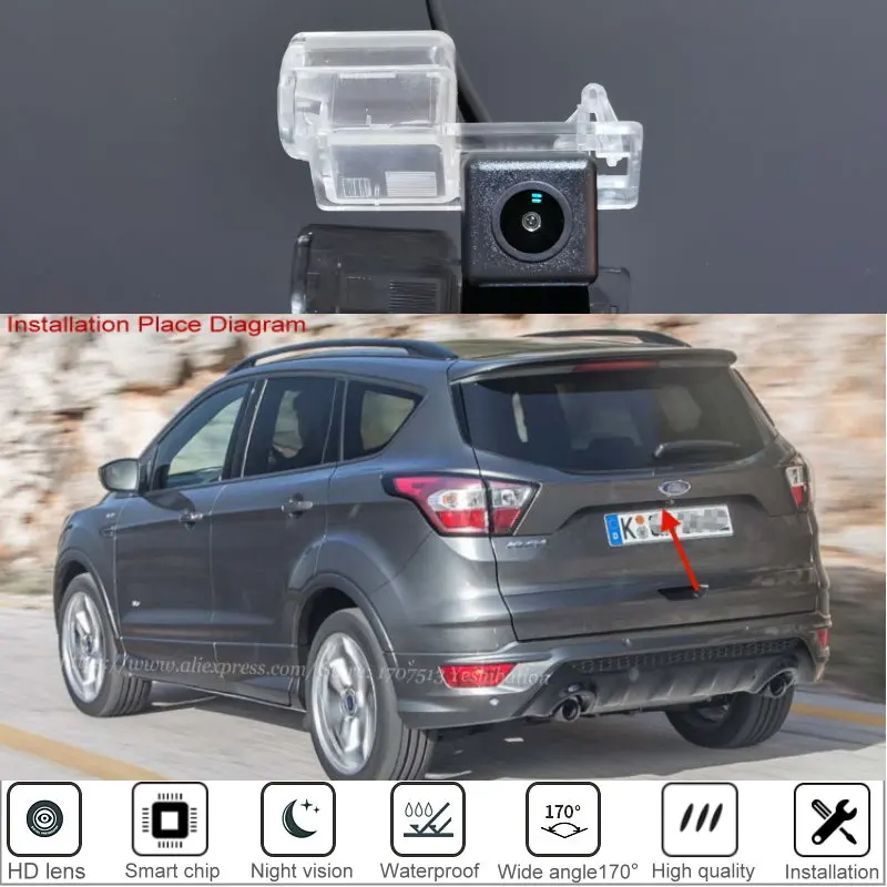 Telecamera-di-retromarcia-per-retromarcia-per-auto-per-Ford-kuga-Escape ...
