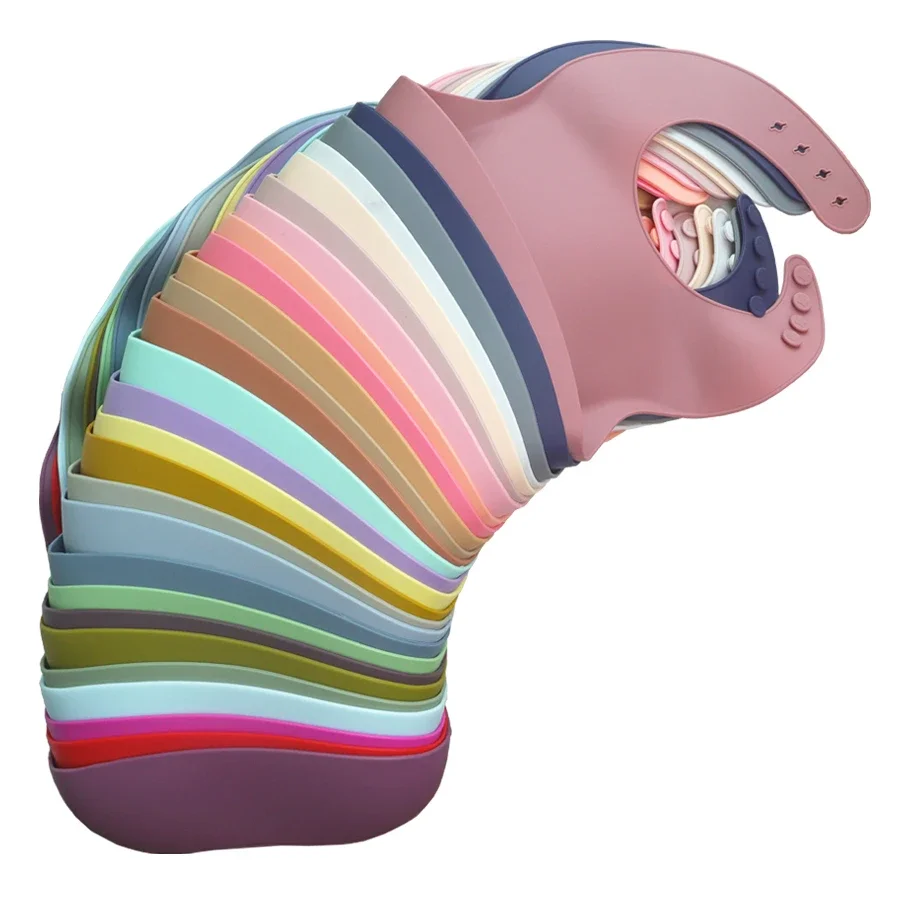 1PC-Baby-Lunch-Apron-Toddler-Silicone-Bibs-Baby-Kids-Girl-Boys ...