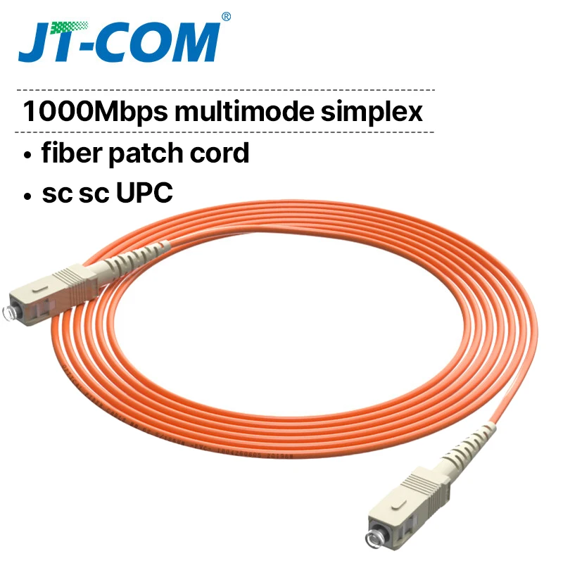 1gb Om2 Sc-sc Fiber Cable Multimode Simplex Sc 2.0mm 3.0mm Fiber Optic ...