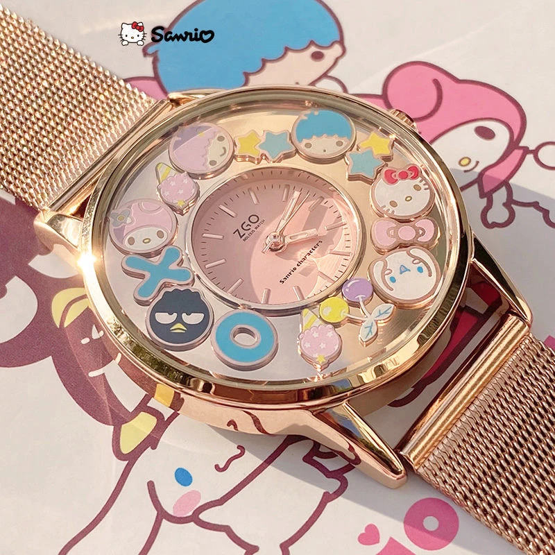 Reloj-de-cuarzo-de-estilo-Kawaii-Ins-para-ni-a-reloj-de-figura-de-Anime ...