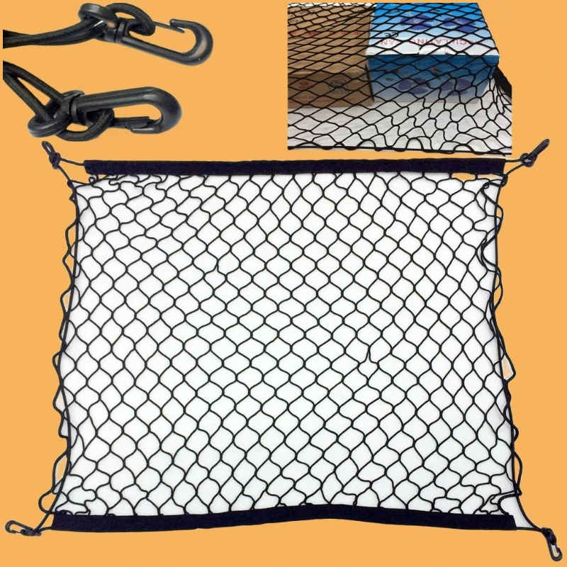 Car-Trunk-Luggage-Storage-Cargo-Organiser-Nylon-Elastic-Mesh-Net-For ...