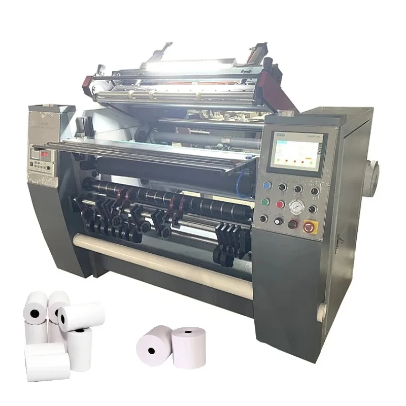 Fully-Automatic-Thermal-Paper-Slitting-Machine-Cash-Register-Paper-POS ...