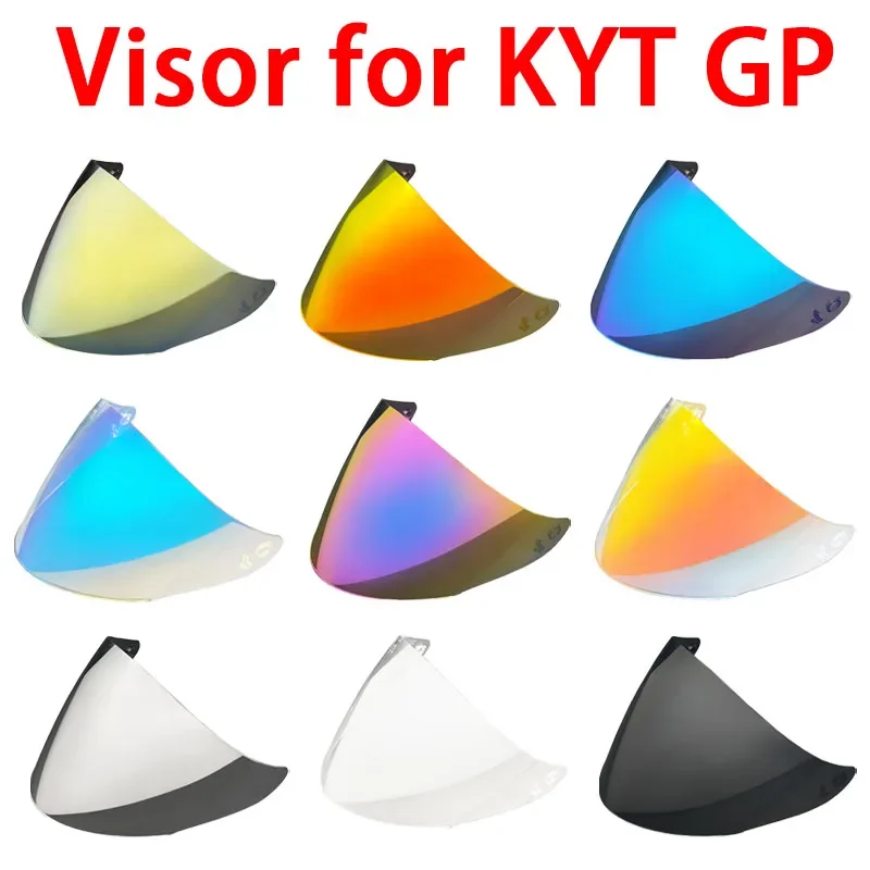 GP Visor For KYT GP Helmet Lenses GP Series Sunshade Fashion Half High ...