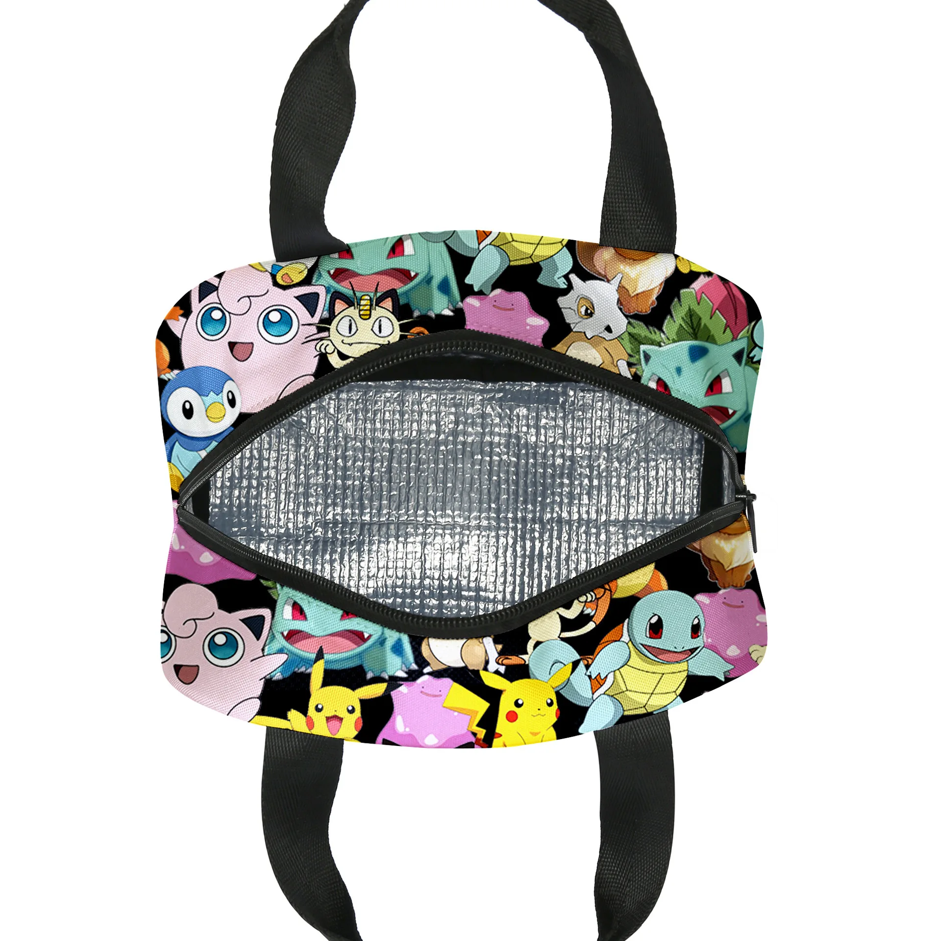 Cartoon Kawaii Pokemon Lunch Bag - KawaiiMerch.com