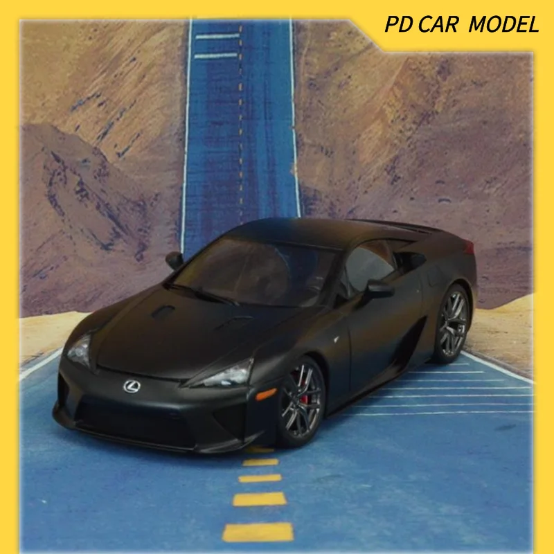 AUTOART 1:18 Scale Model for Lexus LFA MATT BLACK Gift for friends and ...