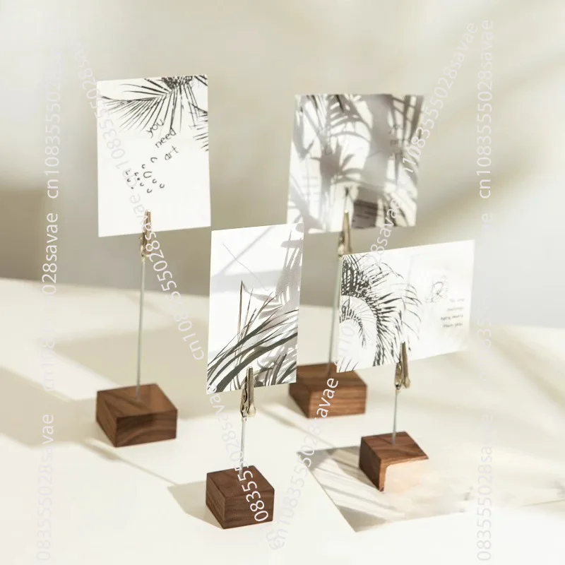 Solid Wood Label Holder Vertical Label Label Bakery Price Display Board ...