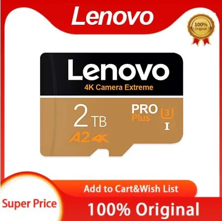 Lenovo-Class-10-SD-Cards-Mobile-Flash-Memory-Card-256GB-128GB-For-Phone ...