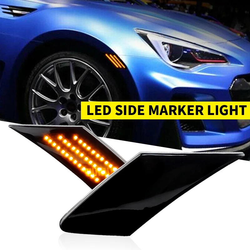 2pcs led side Marker Indicator light For Scion FR-S 2012-2020 Subaru ...