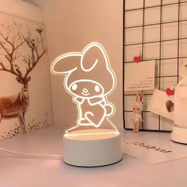 Kawaii Mini Sanrio LED Night Light – LoliFairies Kawaii Shop