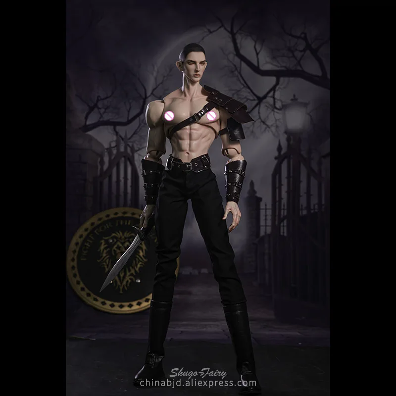 Shuga Fairy 1/3 Eagle BJD Doll Knife-Wielding Assassin Shoulder Muscle ...