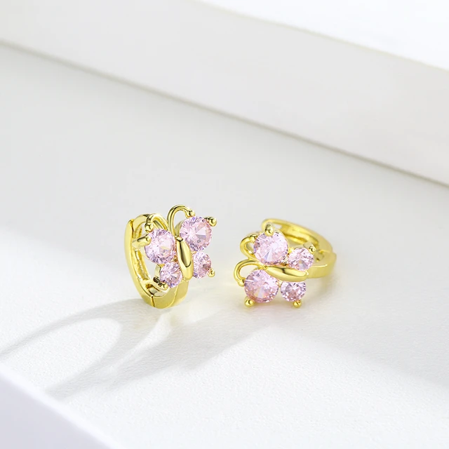 Gold Earrings Designs For Baby Girls