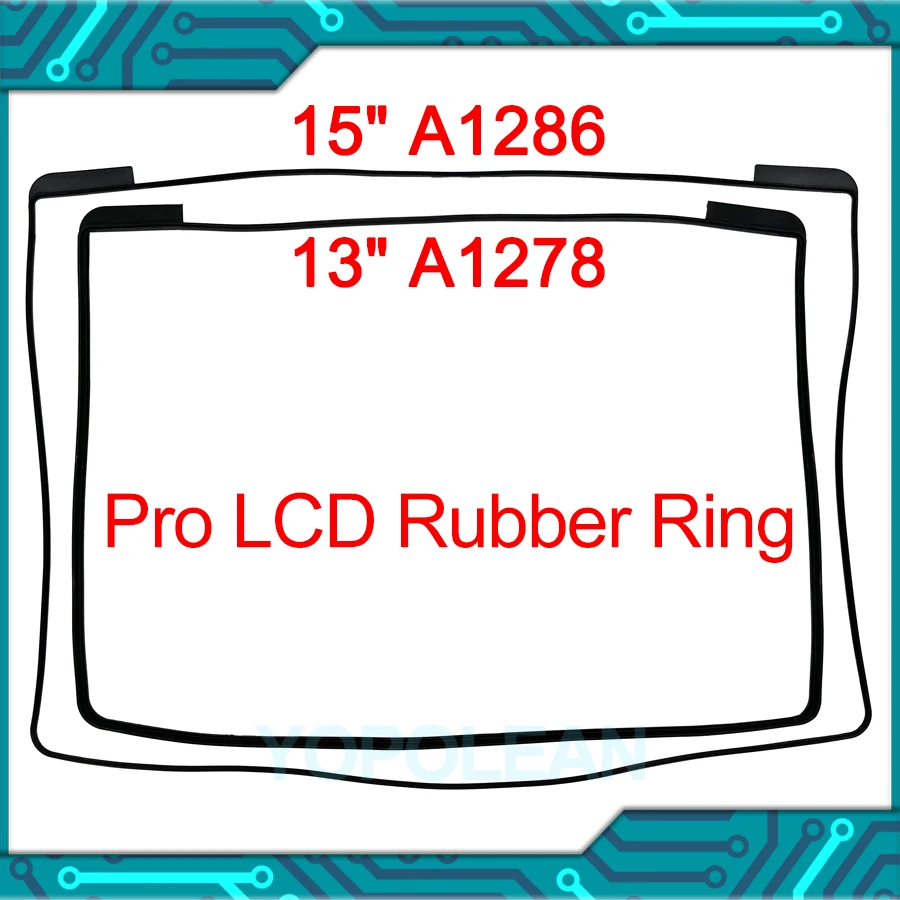 New LCD Screen Display Rubber Middle Frame Bezel Ring For MacBook Pro ...
