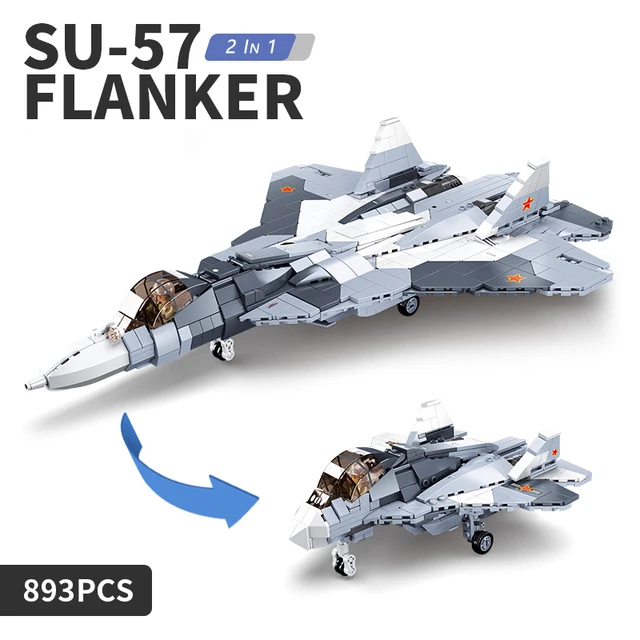 Sluban Military Air Force Weapon Sukhoi Su-27 Su-57 Flanker Fighter ...