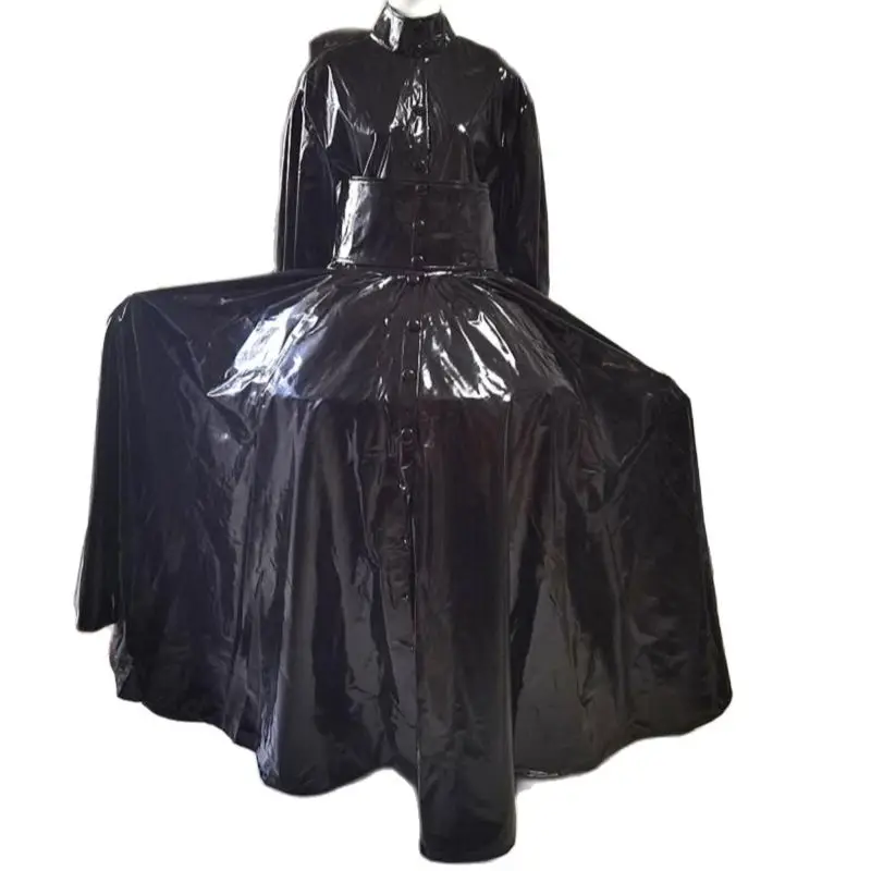 Multi-Color-Adult-Giant-Baby-Sexy-Girl-Black-Long-Sleeved-PVC-Girly ...