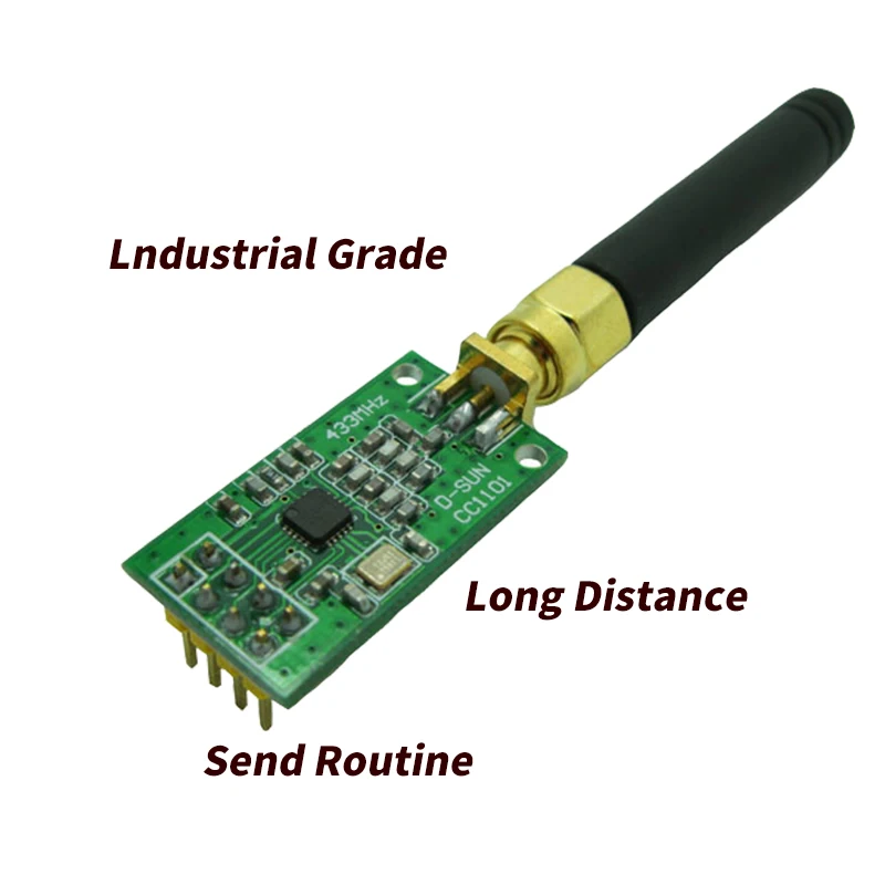 Transceptor RF inalámbrico 315/433/868/915MHz + módulo inalámbrico de ...