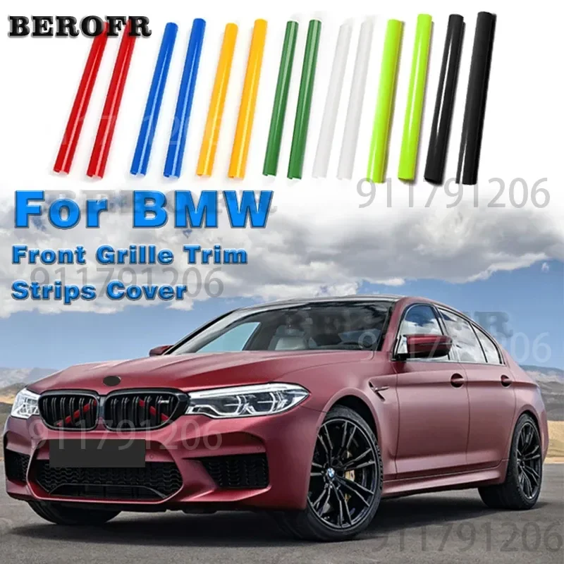 Front Kidney Grille Cover Frame Trim Strips For BMW F20 F21 F22 F23 F26 ...