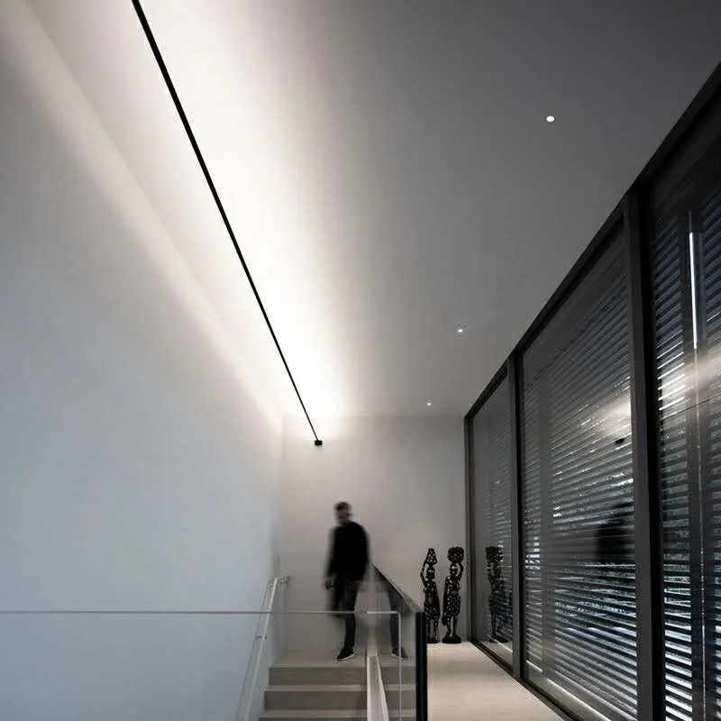 Modern-minimalist-led-strip-light-skyline-corridor-bedroom-exhibition ...