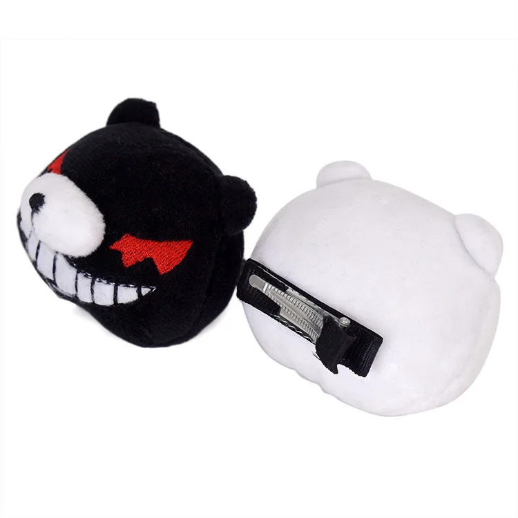 Anime Danganronpa Monokuma Hairpin Props Enoshima Junko Cosplay Bear ...