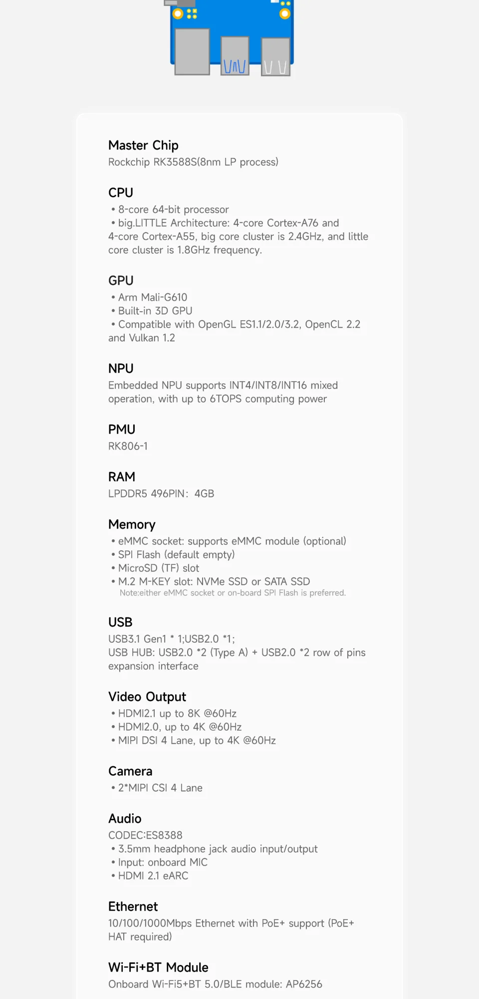 Orange Pi 5 Pro (4GB RAM) - Orange Pi - Arduino, Raspberry Pi, NodeMCU, IoT, Nvidia, Lora, AI ...