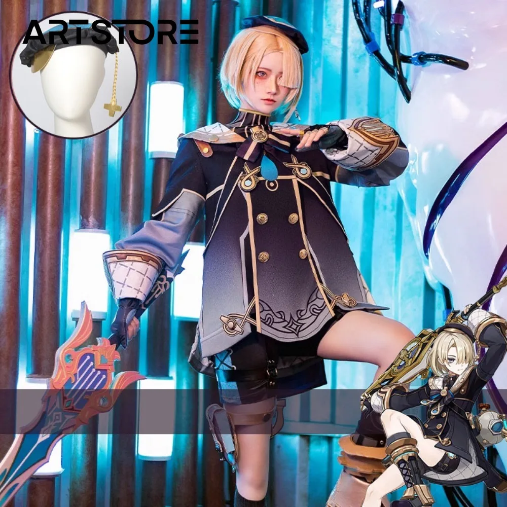 Genshinimpact-Freminet-Cosplay-Costume-Magician-Uniform-Suit-Outfits ...