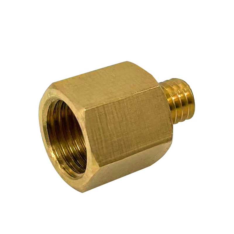 Copper-Fittings-M6-1-Male-Thread-M10-1-Female-Thread-Straight-Brass ...