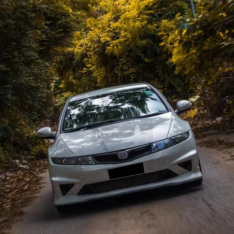 For-Honda-Civic-FN-FK-FN2-TYPE-R-2006-2007-2012-Real-Carbon-Fiber-Front ...